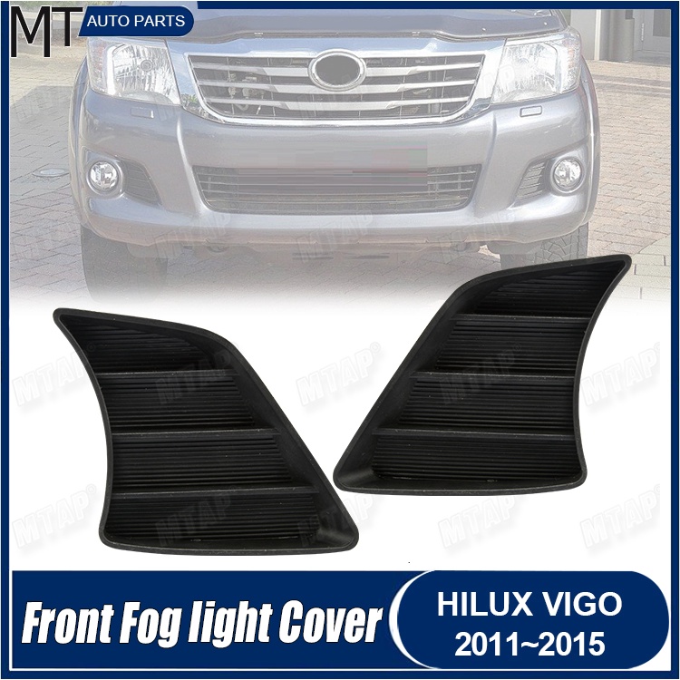 MTAP Front Bumper Fog light Cover Hood Garnish For TOYOTA HILUX VIGO ...