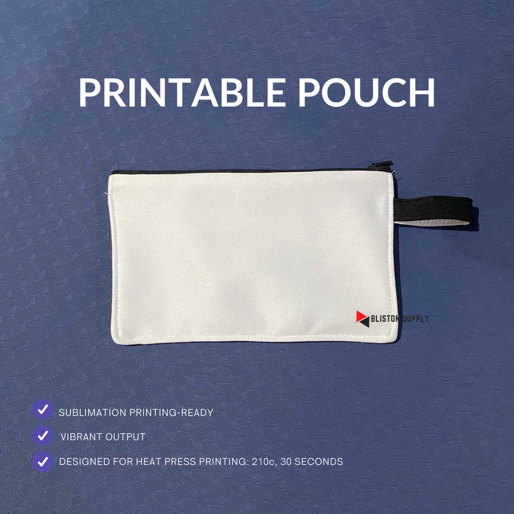 Sublimation Printable Blank Pouch 1pc | Shopee Philippines