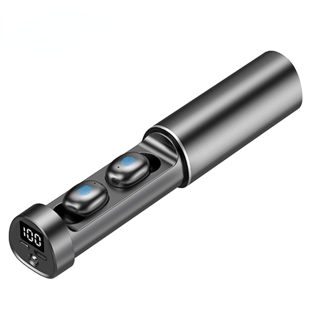 Bluetooth Headset Pull-out Wireless Earphone TWS True Stereo With ...