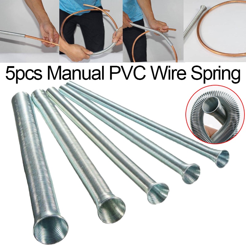 5Pcs Spring Tube Benders 1/4'' 5/16'', 3/8'', 1/2''and 5/8'' For Copper ...