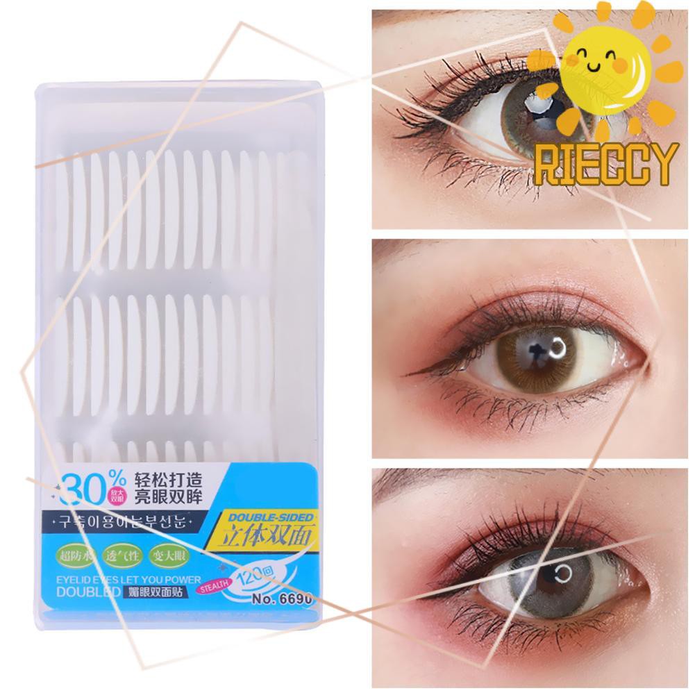 Best for you! 120 pairs simple eyelid stickers double eyelid tapes thin ...