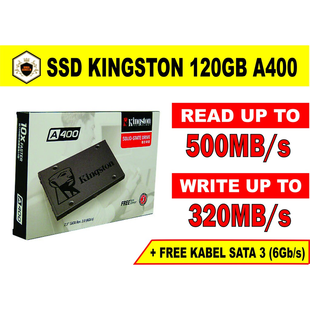 Kingston 120gb A400 Ssd | Shopee Philippines