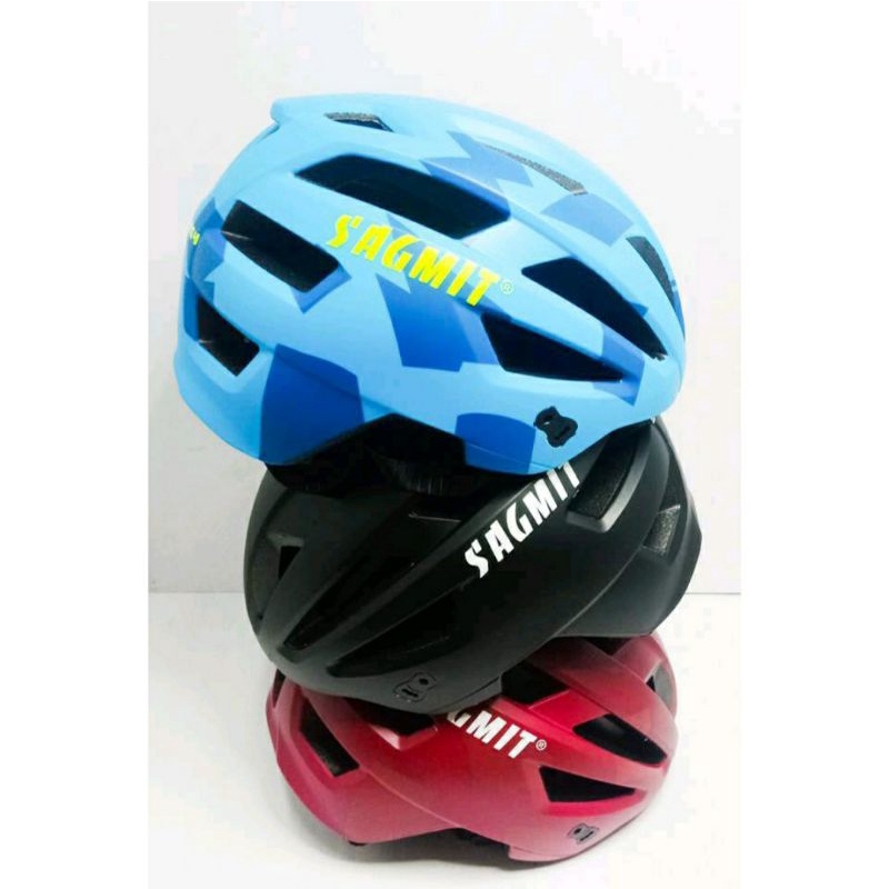 SAGMIT RS4 HELMET (BLACK, BLUE, RED) | Shopee Philippines