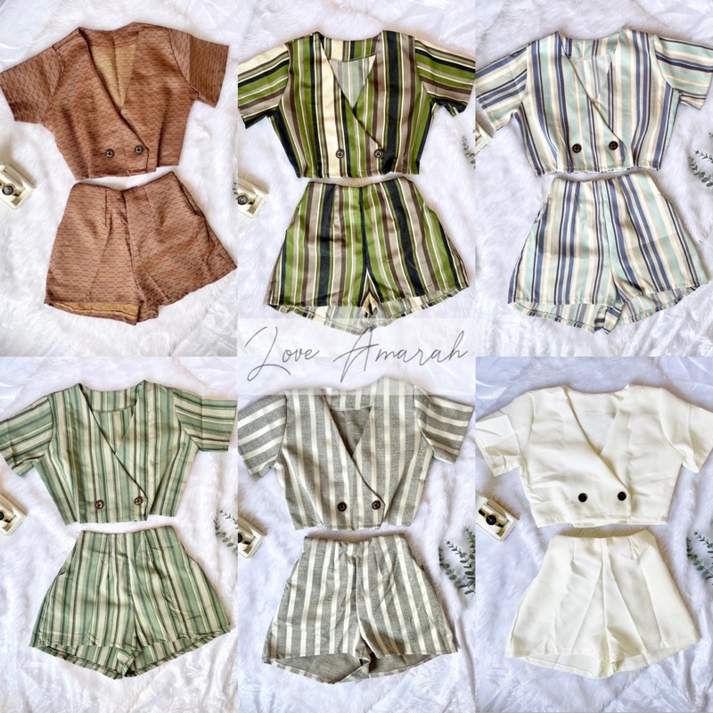 Premium Trendy Coordinates / Shorts Coords | Shopee Philippines