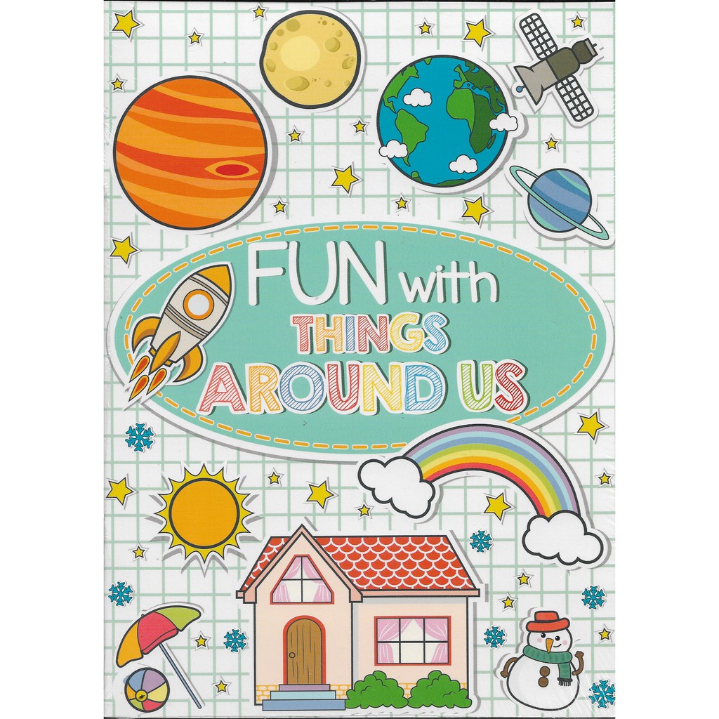 Fun with Things Around Us | English | Activity Book | Children's Book ...