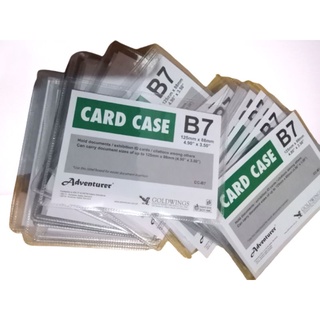 Adventurer Plastic Card Case B7 (125mm x 88mm). Sold per piece ...
