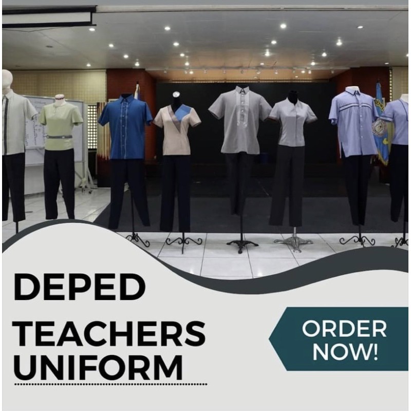 2021 Deped Uniform for teachers (fabric only) QUALITY FABRICS w ...