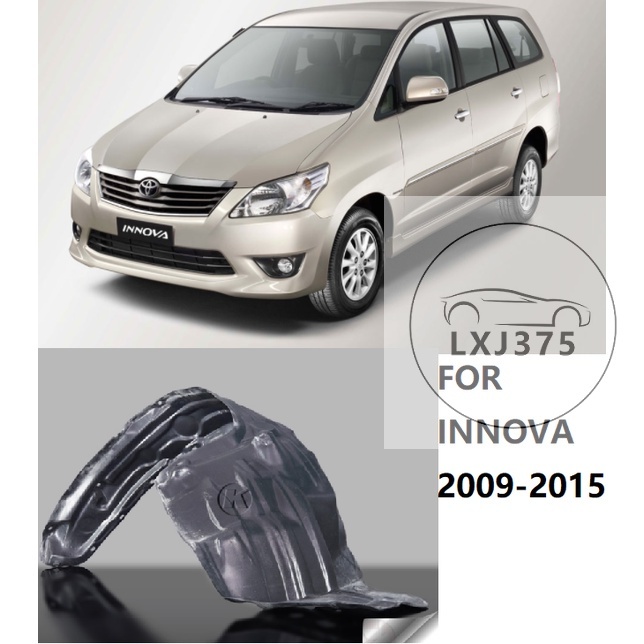 fender liner for TOYOTA INNOVA 2009 2010 2011 2012 2013 2014 2015 Front ...