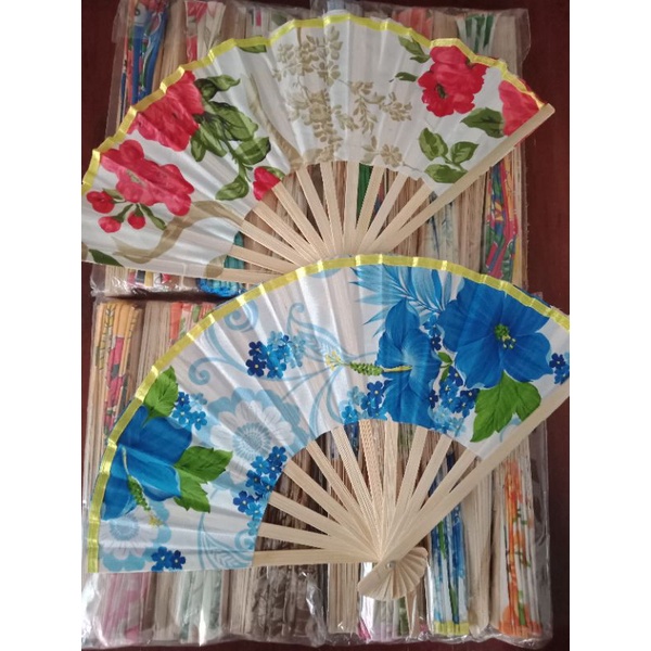 Pamaypay Assorted Design per piece only | Shopee Philippines