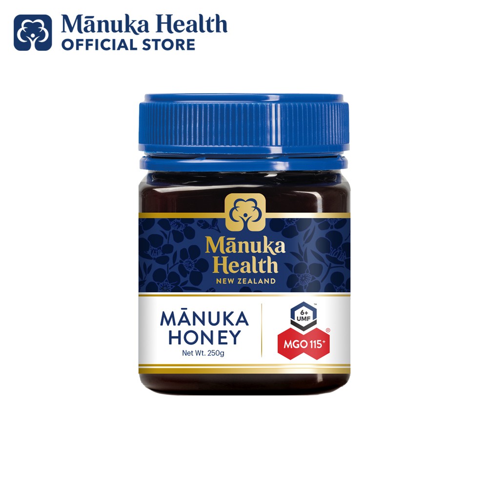 Manuka Health MGO 115+ UMF 6+ Manuka Honey (250g) - 100% PURE NEW ZEALAND HONEY | Shopee Philippines