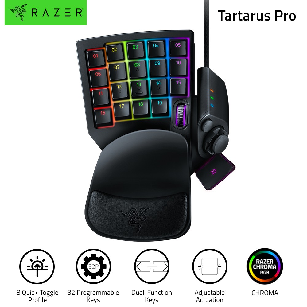 Razer Tartarus Pro Analog Optical Gaming Keypad | Shopee Philippines