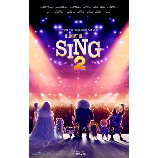Sing 2 2021 | Movie Posters | Laminated Posters | Sing 2 Poster | Sing ...