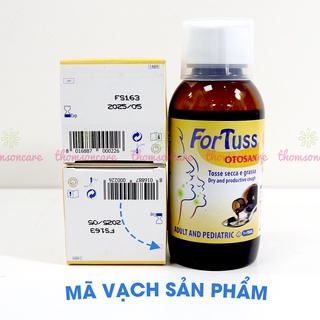 Fortuss Otosan Baby Cough Reduction Syrup - Supports To Soothe Cough ...