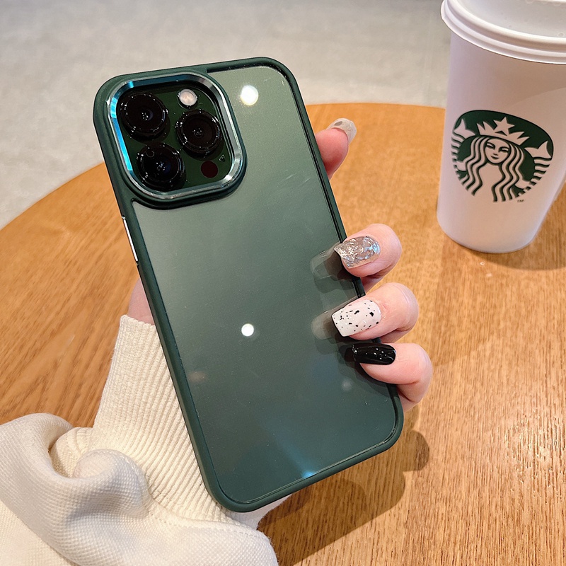 Casing Alpine Green Transparent Phone Case Compatible With iPhone 11 12 ...