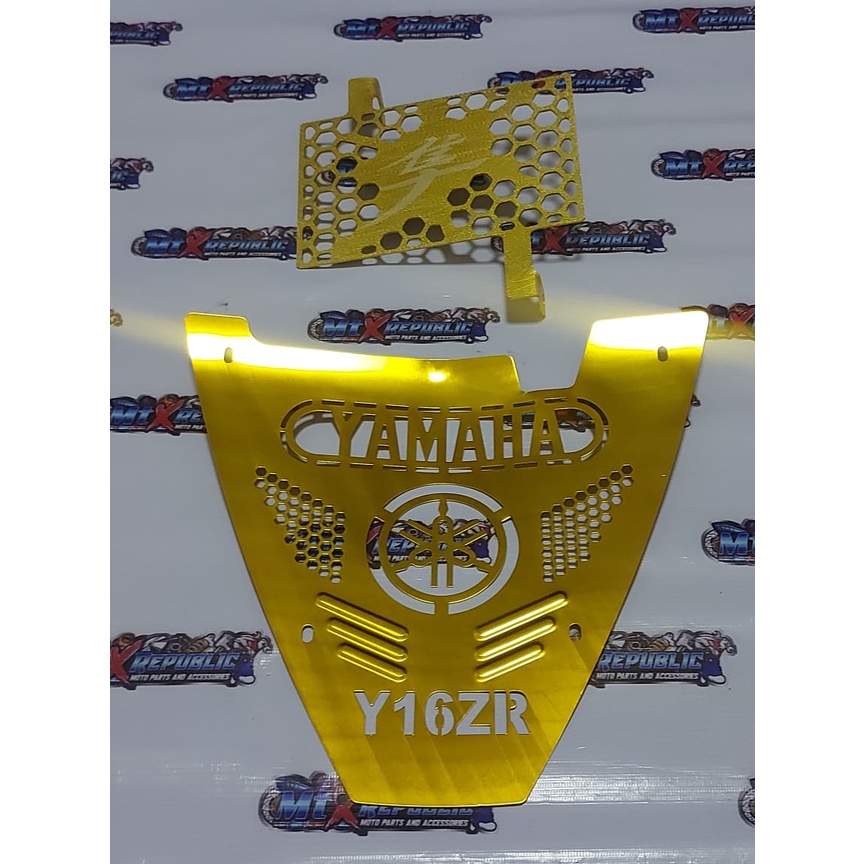 Yamaha Sniper 155 Front Engine Cover with Radiator set | Shopee Philippines