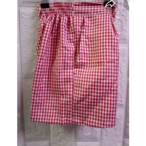 school uniform for kids/checkered red and white | Shopee Philippines