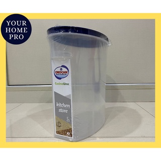 Orocan Rice Box Food Storage Container with Lid 5kg | Shopee Philippines