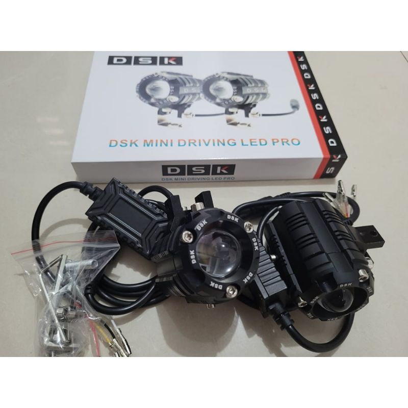DSK Mini Driving Lights 50 Watts V5 Dark/Night Breaker Pro (100% ...
