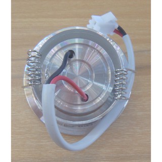 LED Recessed Directional Pinlight 3Watts ROUND/SQUARE (DL/WW) | Shopee ...