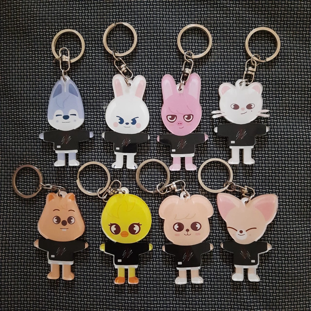 GANTUNGAN Skzoo stray kids skz keychain keychain original ver ...