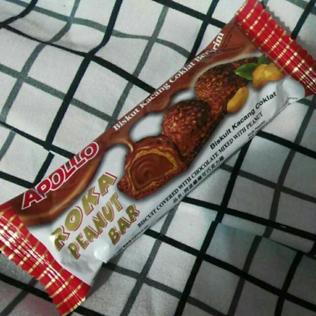 (1 PIECE) Apollo Roka Peanut Bar 18g | Shopee Philippines