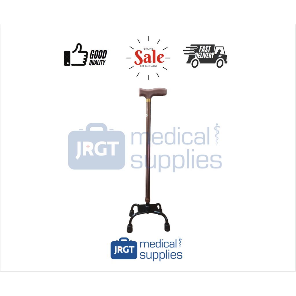 Adjustable Quad Cane | Shopee Philippines