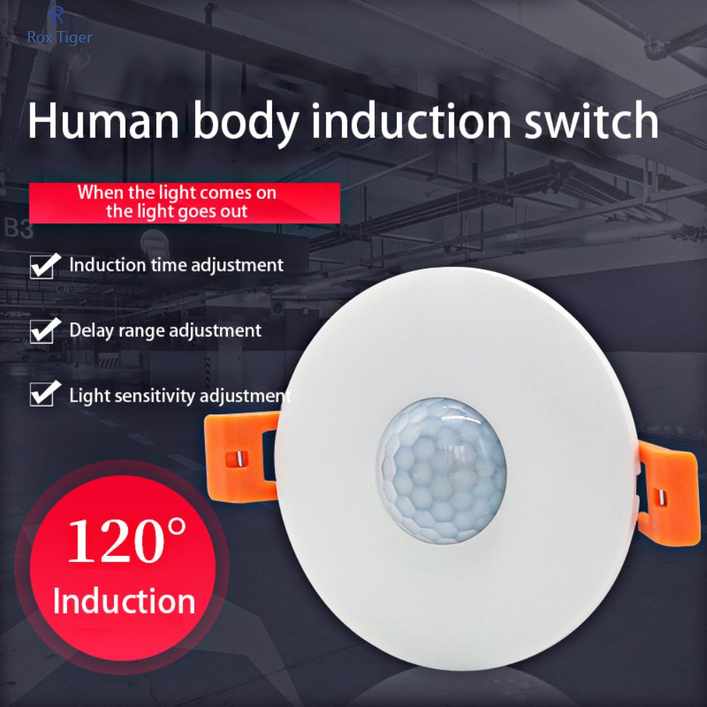 110-220V Human Body Infrared Sensor Switch Embedded Concealed Staircase ...