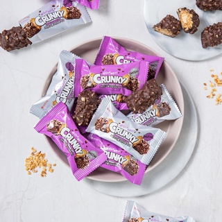 [LOTTE] CRUNKY Chocolate Mini Bar Series / CRUNKY Double Crunch Bar ...