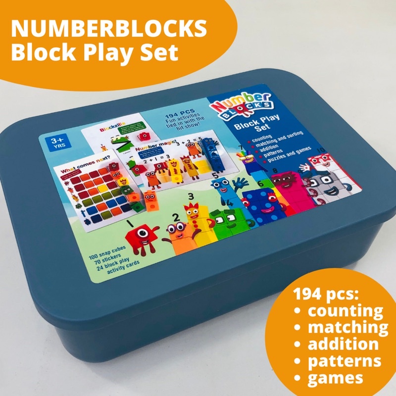 Numberblocks Multi-Click Blocks 1-10 Play And Learn Set ||, 44% OFF