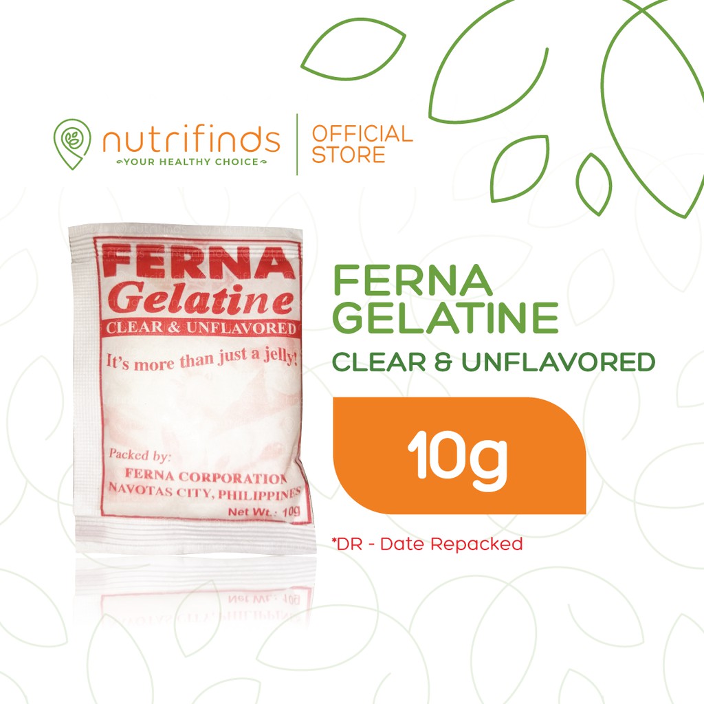 Ferna Clear, Unflavored & Unsweetened Gelatine | Shopee Philippines