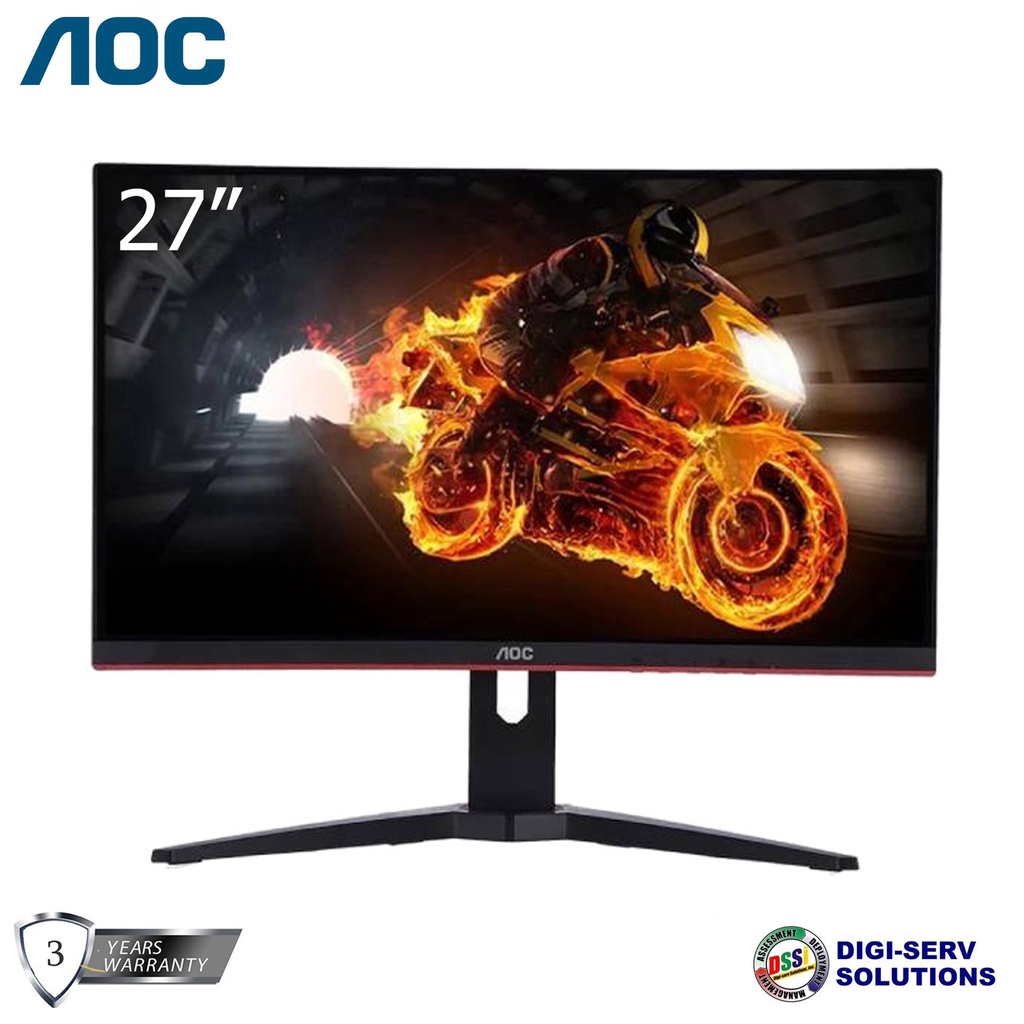 AOC 27G2E 27" Full HD IPS Gaming Monitor wi/ 144Hz Refresh Rate ...