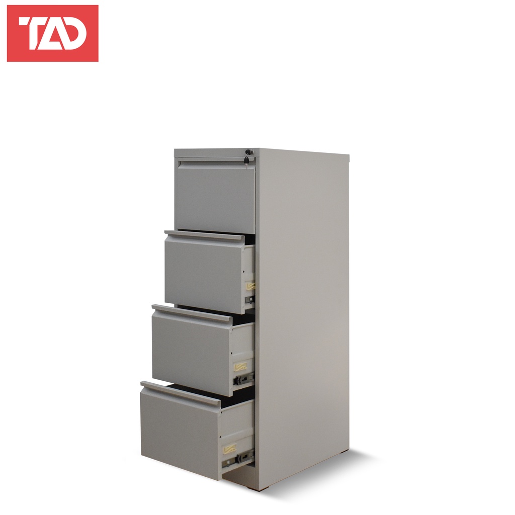 TAD FC-D4A STEEL FILLING LOCKER CABINET 4 DOOR WITH LOCK, VERTICAL ...