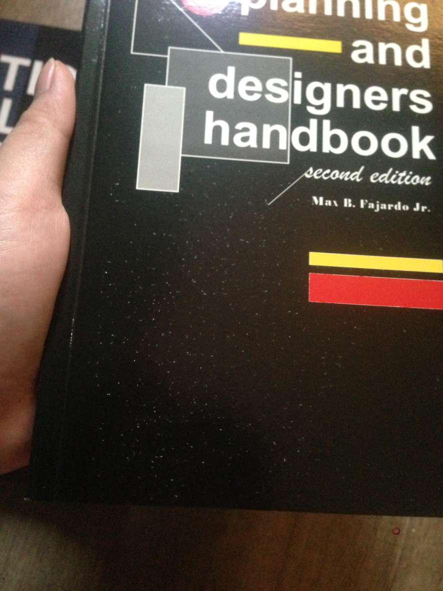 PLANNING AND DESIGNERS HANDBOOK second edition | Shopee Philippines