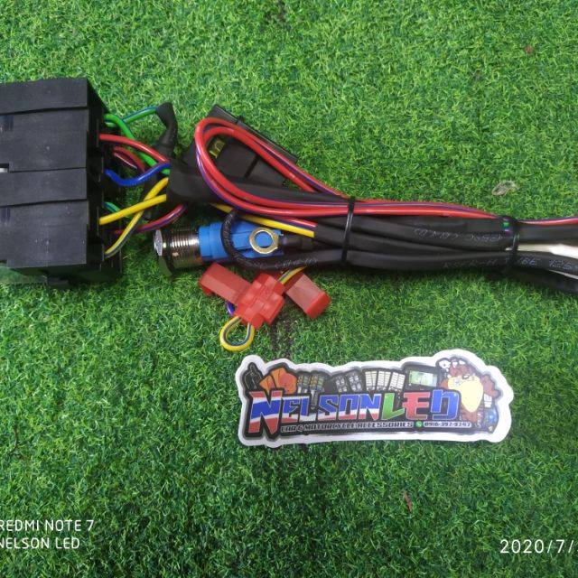 Mini driving light harness for Yamaha Aerox | Shopee Philippines