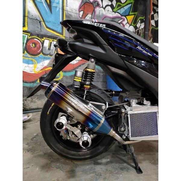 Jvt Stainless pipe v.3 adjustable For Nmax v.1/Aerox v1 | Shopee ...