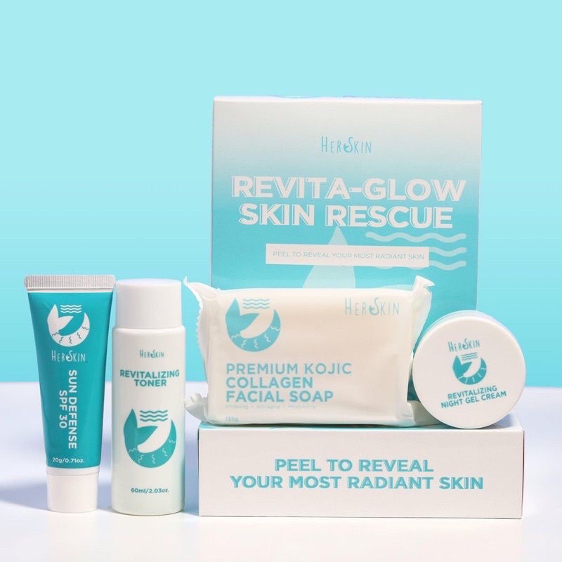 HER SKIN SEVEN DAYS | SECRET GLOW | HERSKIN REVITA-GLOW SKIN RESCUE ...