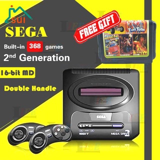 Sega MD2 TV Video Game Console Seda Megadrive 16-bit Retro Vintage TV ...
