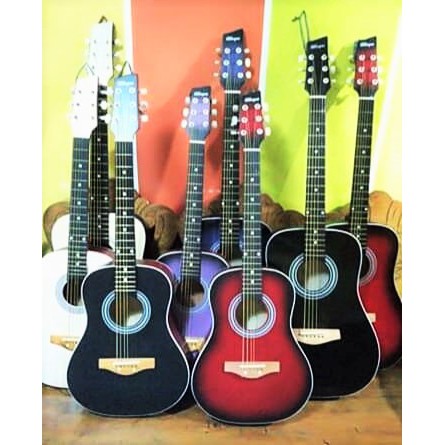 Philippine Made Acoustic Guitar Standard Size For Beginner | Shopee ...