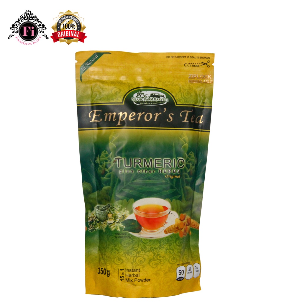 Authentic Emperor's Tea Turmeric Herbs 350g Pouch | Shopee Philippines