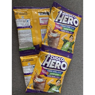 CHOCO HERO Powdered Choco Malt Milk Drink 24g x4 Packs | Shopee Philippines
