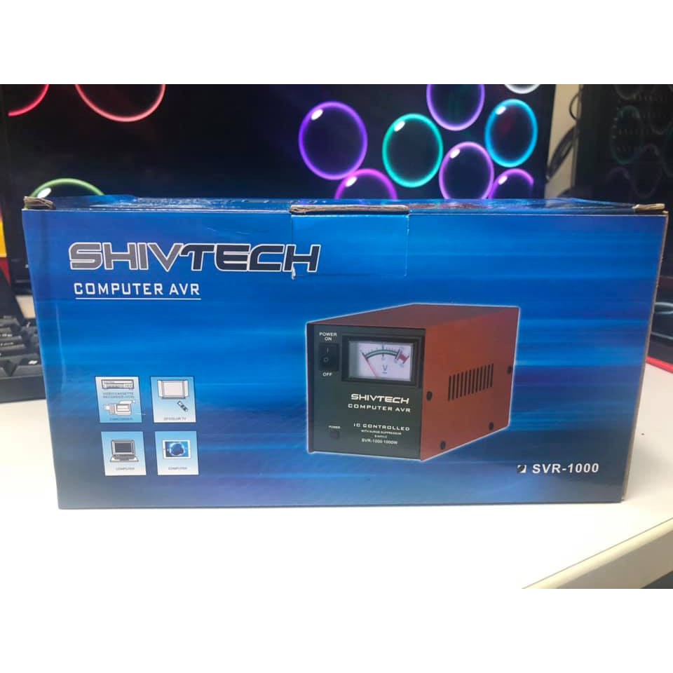 Shivtech Computer Avr SVR1000 With 110V | Shopee Philippines