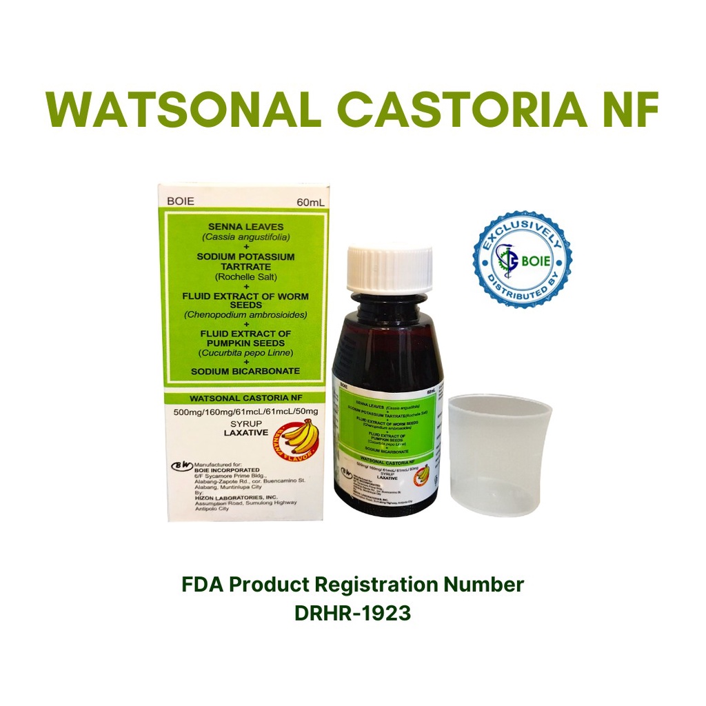 Watsonal Castoria NF (60mL) | Shopee Philippines