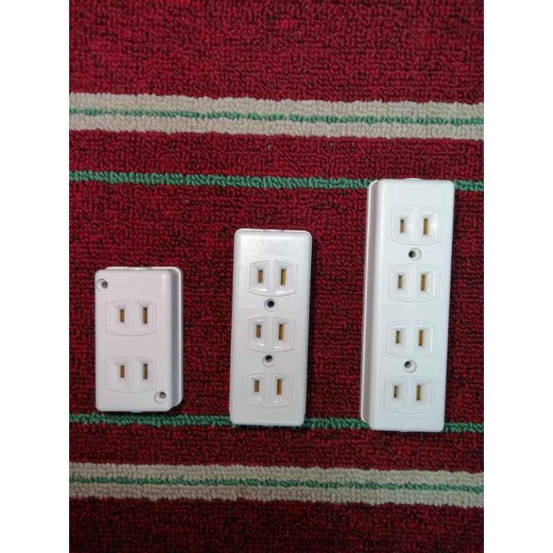 Omni Spring Type Outlet (2, 3 or 4gang) STO-002, STO-003, STO-004 ...