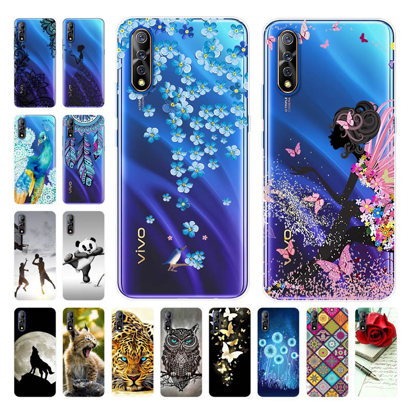 VIVO S1 Case Soft Silicone TPU Cartoon Cover Phone Case VIVO S1 S 1 ...