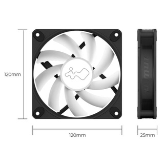 Inwin Luna AL120 Fan 3 in 1 Pack Black Fans | Shopee Philippines