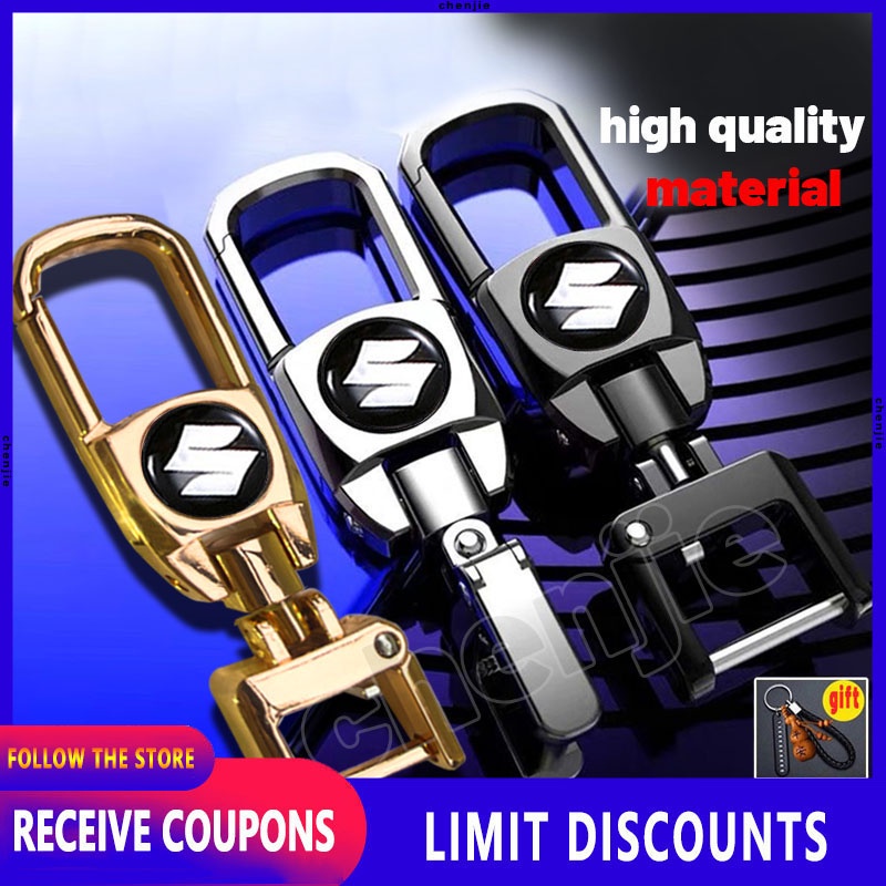 High quality for Suzuki keychain car motorcycle key holder Fashion Men ...