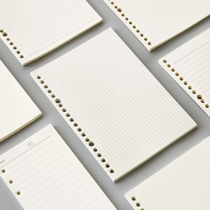 [#NPR001] A5/B5/A4 Loose Leaf Paper Refill For Binder Notebook | Shopee ...