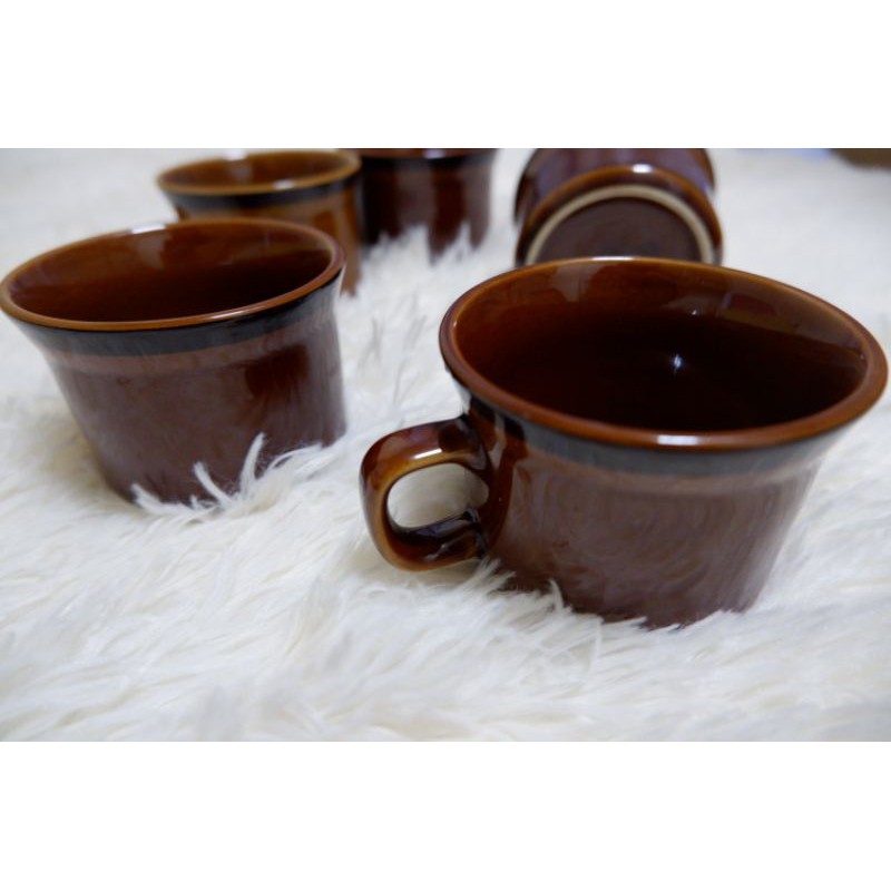 Preloved Brown Coffee Mug Display Small Sized Ceramic / Minimalist ...