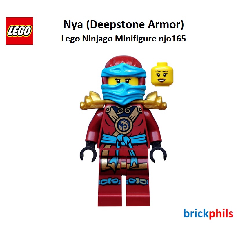 Lego Ninjago Minifigure njo165 Nya (Deepstone Armor) | Shopee Philippines Lego Ninjago Minifigure njo165 Nya (Deepstone Armor) | Shopee Philippines