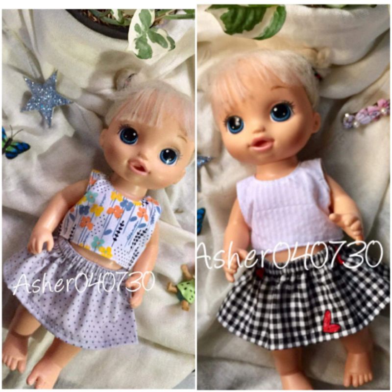Baby Alive Clothes/Baby Alive Crop Top with Skirt(Doll not Included ...